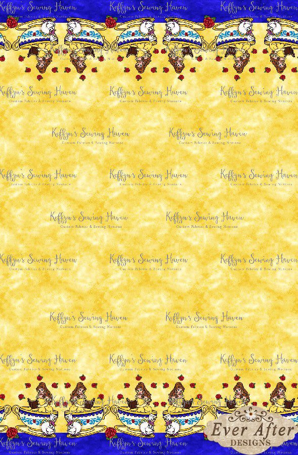 *BACK ORDER* Ever After Designs - Librarian Border Print (1 meter ...
